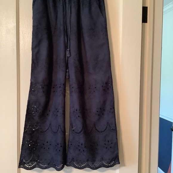 Sundance Pants And Jumpsuits Sundance Deep Seas Pants Ps Navy Poshmark